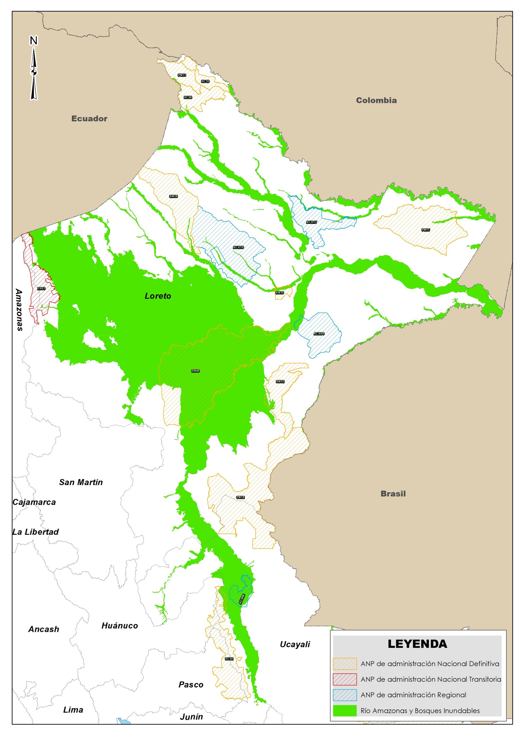 Mapa De Ubicación Del Río Amazonas